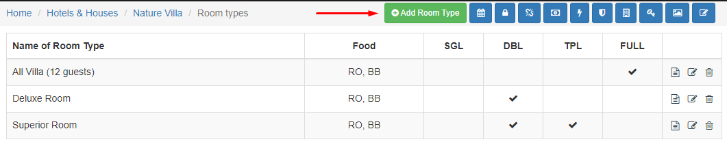 Creating room types | Effective Tours Knowledge Base